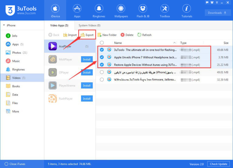 3utools چیست؟‌| آموزش استفاده از برنامه 3utools بصورت تصویری